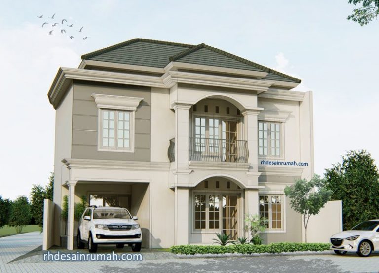 Desain Rumah Minimalis Nuansa Warna Putih - RHDesainRumah