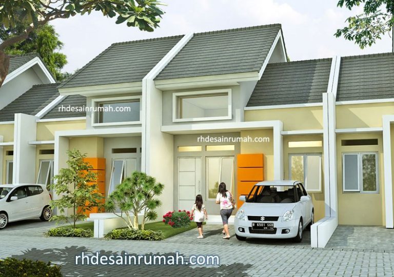 Desain Rumah Atap Pelana Bertingkat - Jasa Desain Rumah Online
