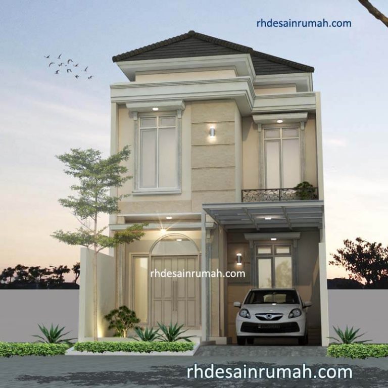 Intip Mewahnya 20 Desain Fasad Rumah Klasik Modern Ini