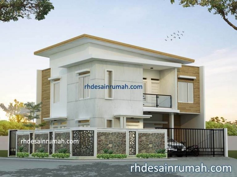 Desain Fasad Rumah Hook - Jasa Desain Rumah Online